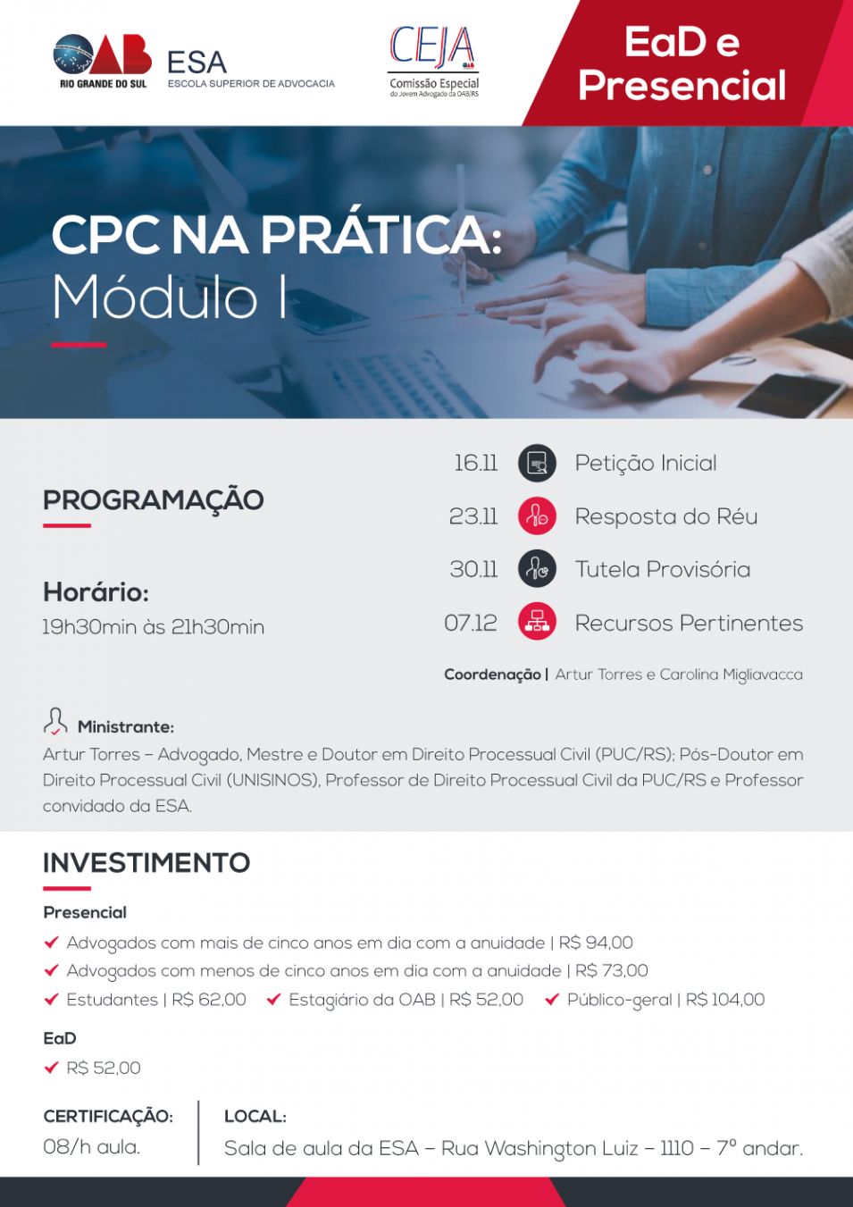 OAB/RS - CPC na Prática: Módulo I