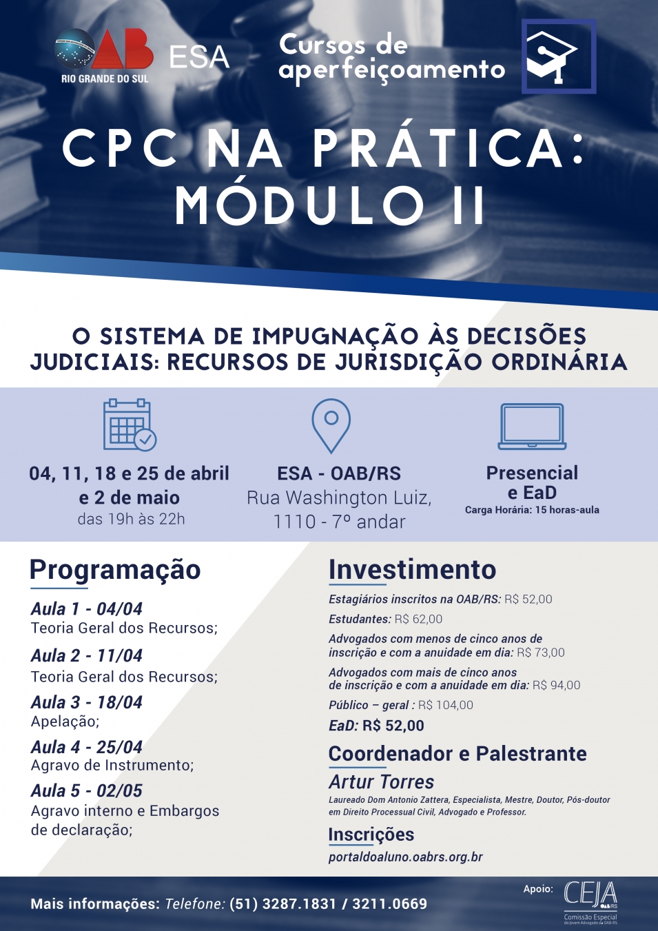 OAB/RS - CPC na Prática: Módulo II
