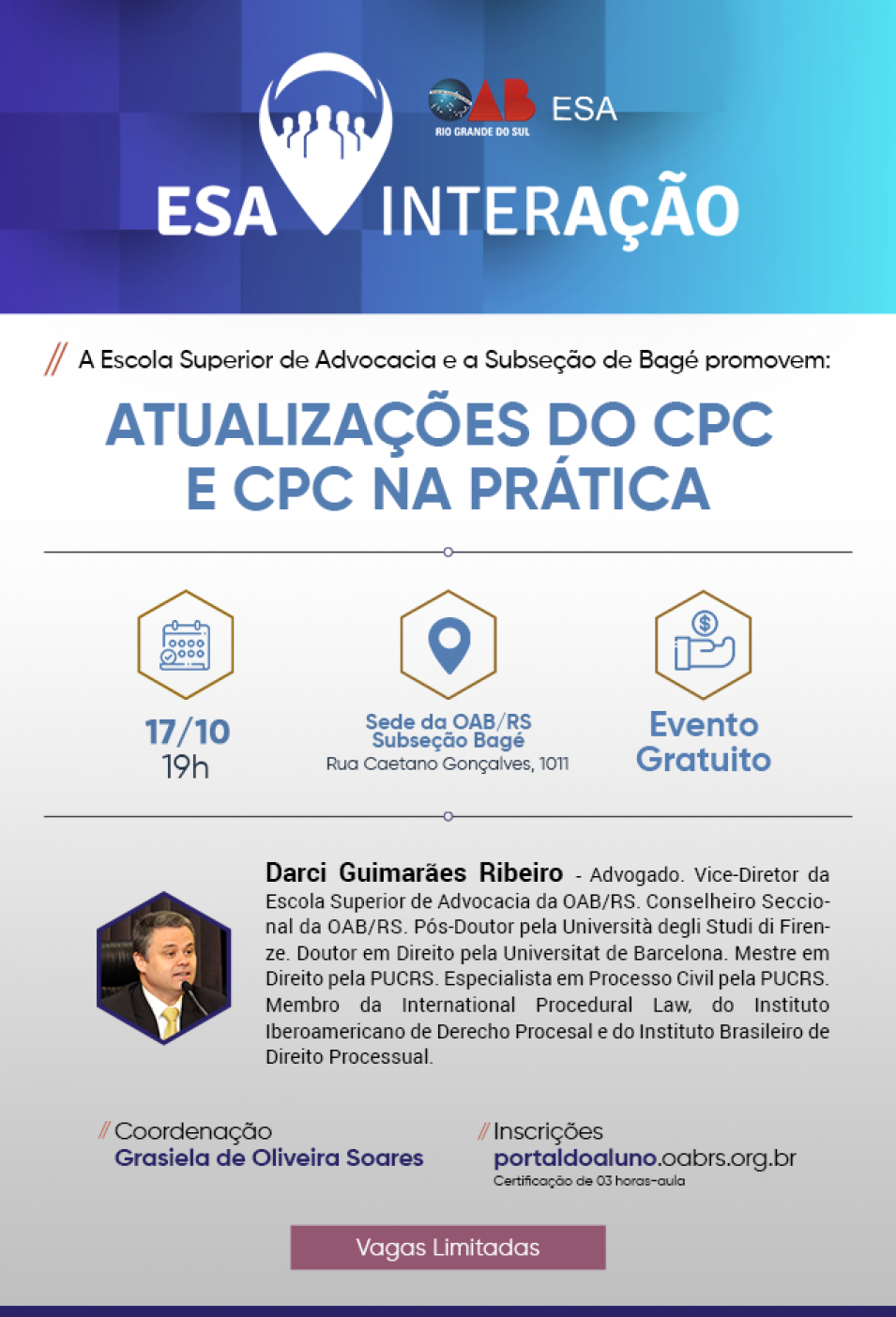 OAB/RS - Atualizações do CPC e CPC na prática