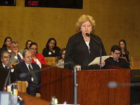 OAB/RS - Cléa enaltece 20 anos da Constituição em homenagem a ministros ...