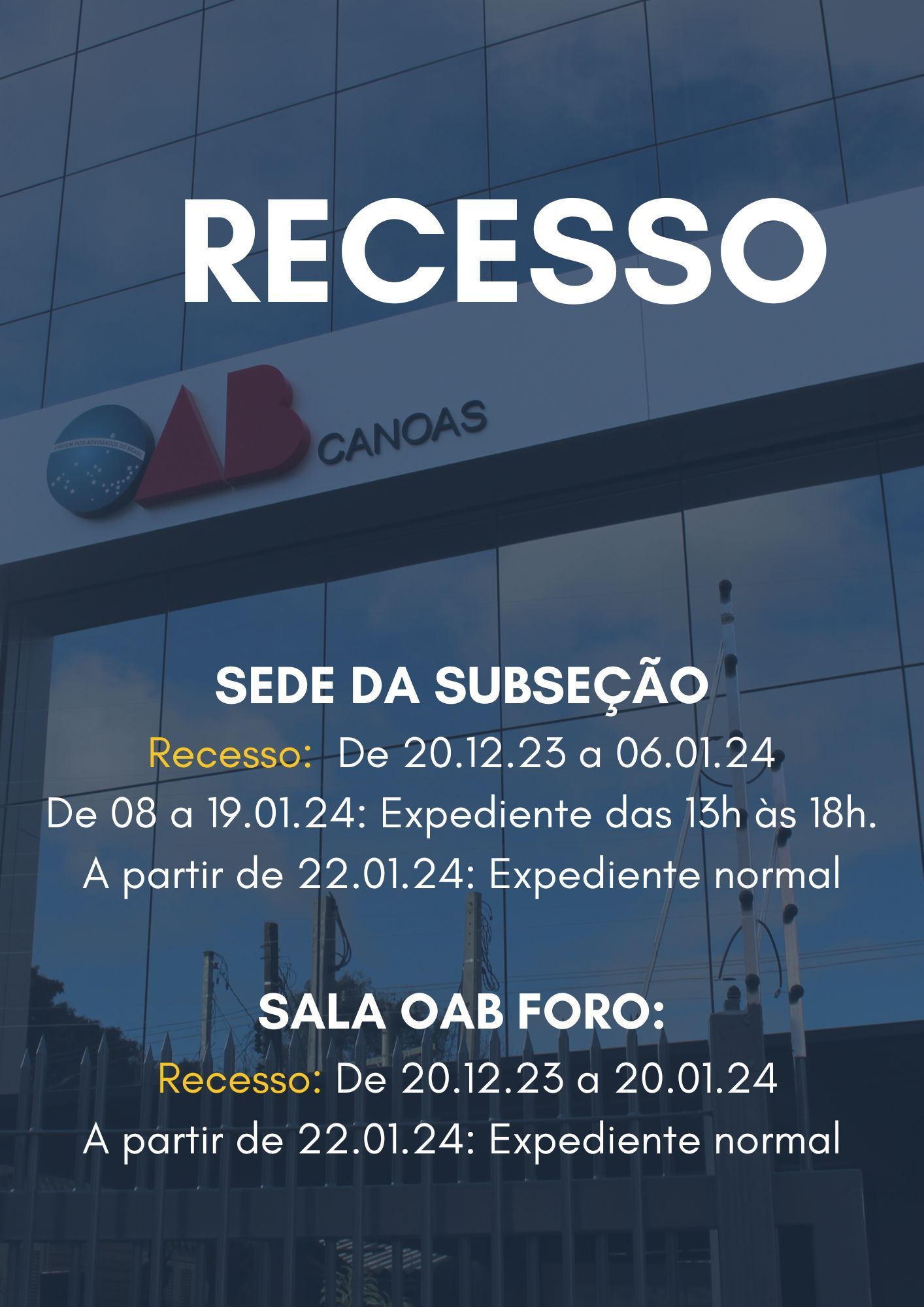 OAB/RS - Canoas
