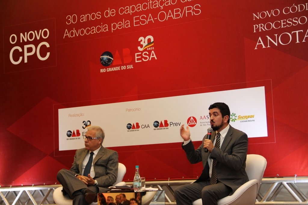 OAB/RS - ESA 30 anos: Vetores e Tutela Provisória do novo CPC encerram ...