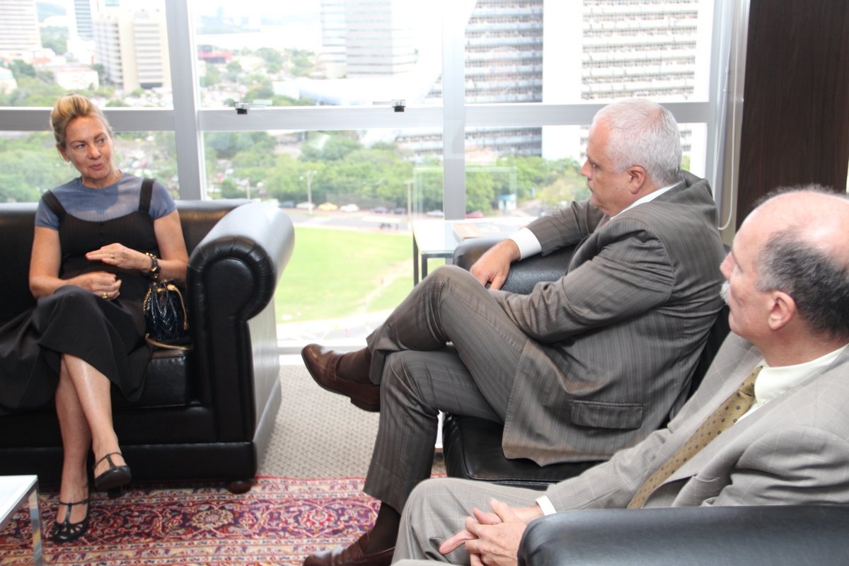 OAB/RS - Breier reúne-se com deputada estadual Regina Becker