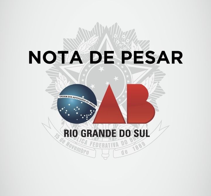 OAB/RS - Nota de Pesar